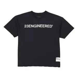 JORDAN 23 Engineered Sports Round Neck Short Sleeve T-shirt - Black