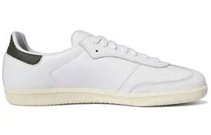 Adidas Samba Adv Low Top Sneakers - Cloud White/cloud White/shadow Olive
