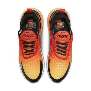 Nike Max 270 "sunset" Low Top Sneakers - Black/red