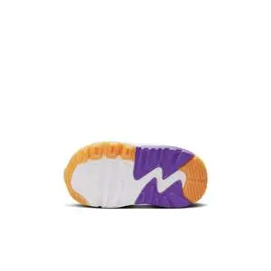 Nike Max 90 Leather Sneakers - White/action Grape/phantom