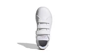 Adidas Advantage J White Leopard Print Sneakers