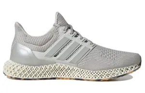 Adidas Ultra 4d Athletic Sneakers - Grey/white/silver