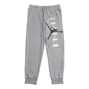 JORDAN Knit Basketball Athleisure Casual Sports Long Pants - Gray
