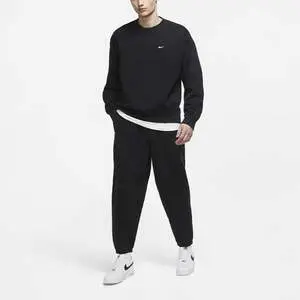 Nike Lab Nrg Fleece Crew Round Neck Pullover - Black