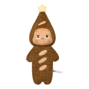 POP MART Twinkle Twinkle Stars Delicious Moments Baguette Plush Doll - Brown