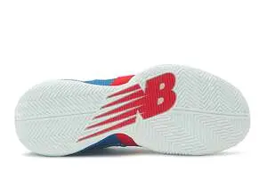 NEW BALANCE Omn1s "clippers" High Top Athletic Sneakers - Red/blue
