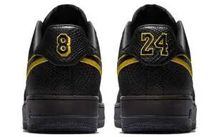 Nike Force 1 Low Premium " Mamba" Sneakers - Black