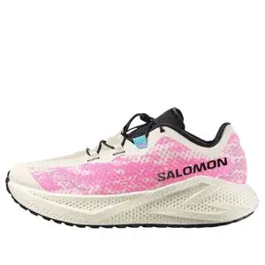 SALOMON Aero Glide 4 Grvl Sneakers - Vanilla Ice/knockout Pink