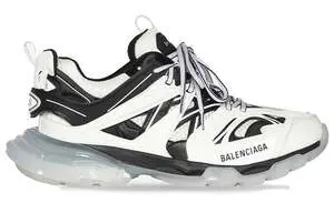 Balenciaga Track Sneaker Clear Sole - Black/white