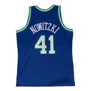 Mitchell & Ness Dallas Mavericks 1998-99 Dirk Nowitzki Road Swingman Jersey