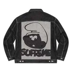 Supreme Fw20 Week 1 Denim Jacket - Black