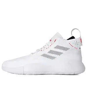 Adidas D Rose 773 2020 High Top Sneakers - White/orange
