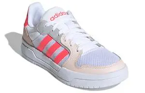 Adidas Entrap Low Top Sneakers - White/pink