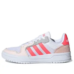 Adidas Entrap Low Top Sneakers - White/pink
