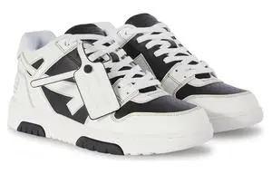 Off-White Out Of Office" Low Top Sneakers - Black/white