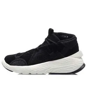 LI-NING Kung Fu Winterized Sports Shoes - Black/white