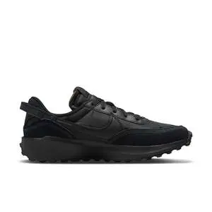 Nike Waffle Debut Casual Sneakers - Black