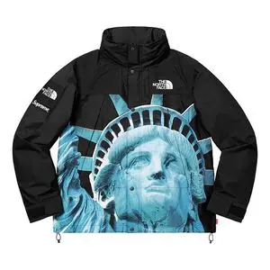 Supreme X The North Face Statue Of Liberty Mountain Jacket - Black
