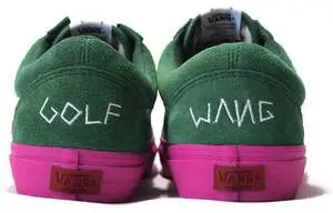 VANS Golf Wang X Old Skool Pro 's' Sneakers - Green