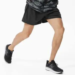 NEW BALANCE 5-inch Running Shorts - Black
