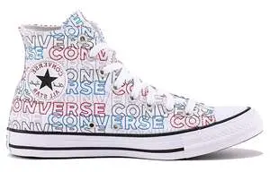 CONVERSE Chuck Taylor All Star High Top Sneakers - White/blue/red