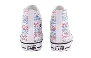 CONVERSE Chuck Taylor All Star High Top Sneakers - White/blue/red
