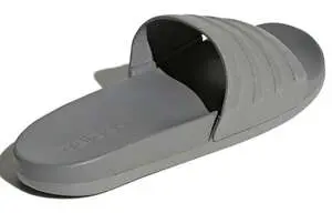 Adidas Adilette Cloudfoam Plus Slides - Charcoal Grey