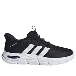 Adidas Cloudfoam Flex Rapidfit Sneakers - Core Black/cloud White/silver Metallic
