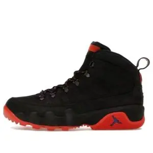 JORDAN Air Jordan 9 Retro Boot Black/red