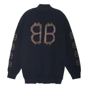 Balenciaga Bb Logo Knit Sweater