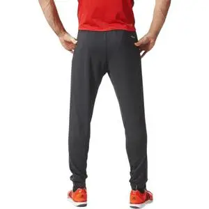 Adidas Green Side Stripe Training Sports Pants - Black