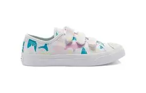 CONVERSE Jack Purcell Low Top 'shark Bite' Sneakers - White