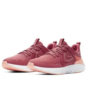 Nike Legend React 2 Athletic Sneakers - Red/gray