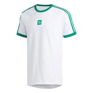 Adidas Originals Printing Casual Sports Round Neck Short Sleeve - White