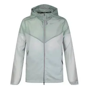 Nike Nike Windrunner Woven Hooded Running Jacket Mintgreen
