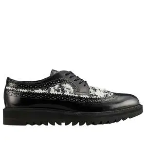 Onitsuka Tiger Brogue Textured Lace-up Shoes