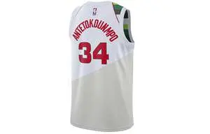 Nike Giannis Antetokounmpo Milwaukee Bucks 2018/19 Authentic Jersey #34