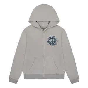 DENIM TEARS Zip Hoodie - Grey