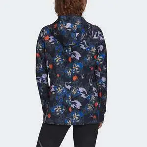 Adidas Own The Run Soft Shell Jacket With Hood