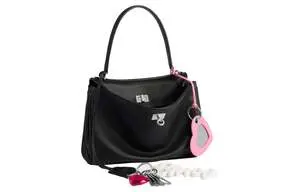 Balenciaga Rodeo Handbag With Charm Detail