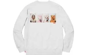 Supreme Mike Kelley Ahhyouth! Crewneck Sweatshirt - Grey