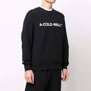 A-COLD-WALL* Essential Logo Crewneck Sweatshirt - Black