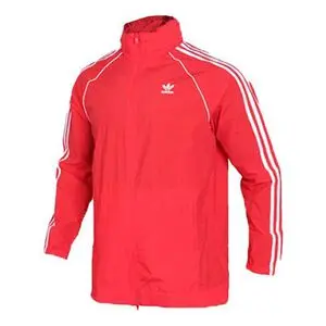 Adidas Originals Logo Track Jacket - Red