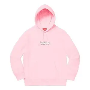 Supreme Bandana Box Hoodie - Pink