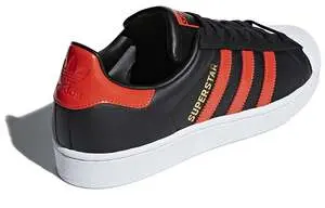 Adidas Superstar Sneakers - Blackred
