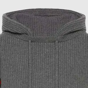 Gucci Wool Cashmere Pants With Web Detail