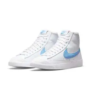 Nike Blazer Mid '77 Next Nature "university Blue" High Top Sneakers - Blue/white