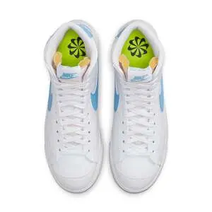 Nike Blazer Mid '77 Next Nature "university Blue" High Top Sneakers - Blue/white