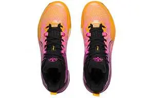 LI-NING Liren 3 High-top Basketball Sneakers - Orange