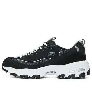 Sketchers D'lites "black" Sneakers - Black/white